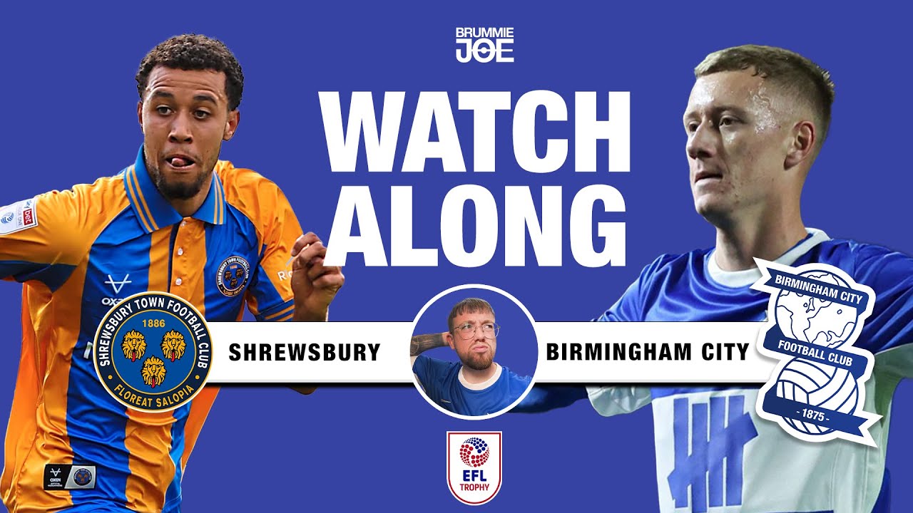 SHREWSBURY V BLUES WATCHALONG! - YouTube
