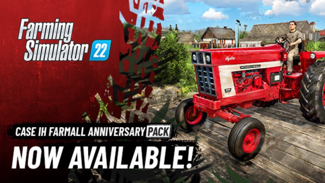 Case Ih Farmall Anniversary Pack Farming Simulator 22 Xbox Youtube
