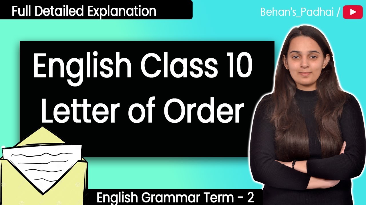 Letter Of Order Class 10 Letter Of Placing Order Class 10 English Letter Of Order Class 10 Letter Of Placing Order Class 10 English