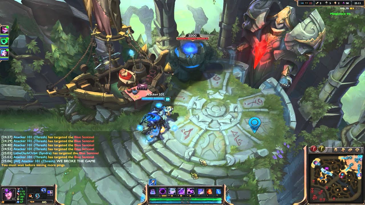 Trapping a Blue Buff in our Spawn (League of Legends Commentary / Fun ...