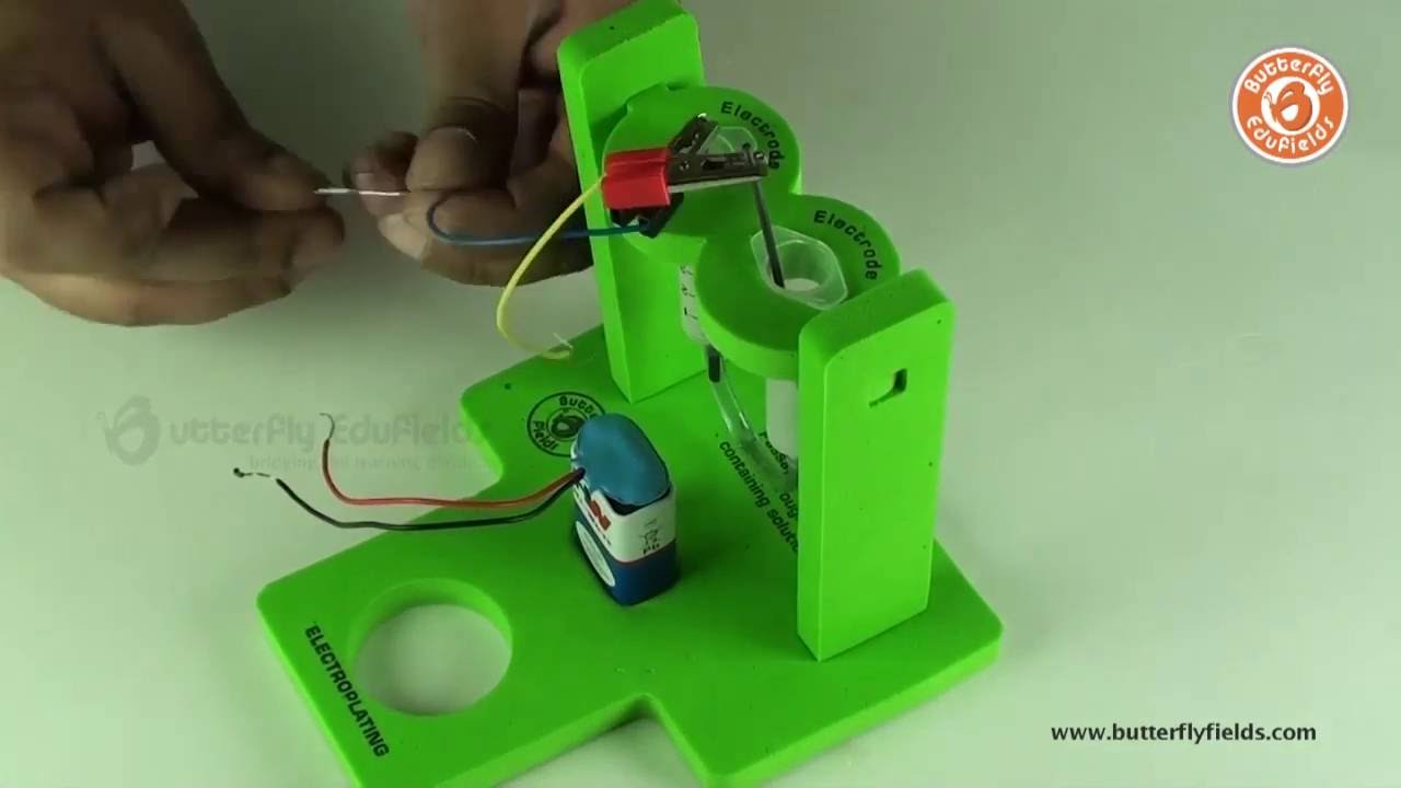 DIY Electrolysis of Salt Water | Chemistry Project | Butterfly Fields ...