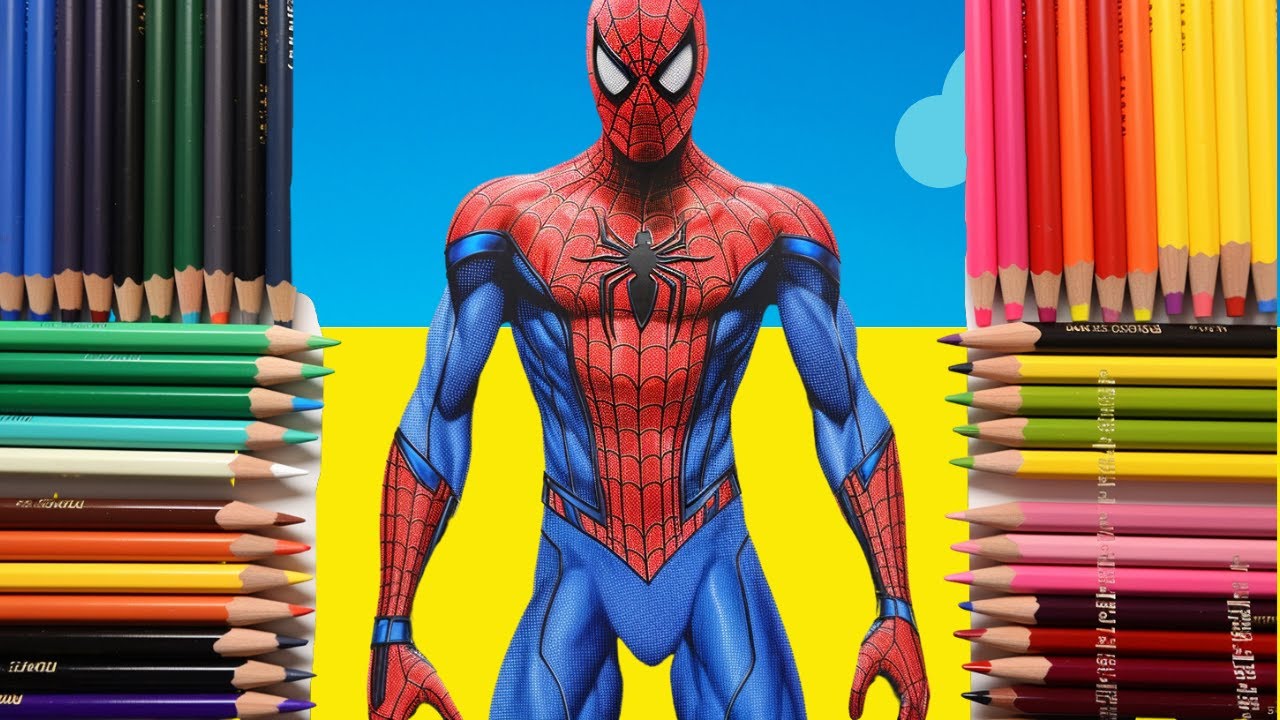 Spider Man's Colorful Quest Unleash Your Artistic Superpowers! - YouTube