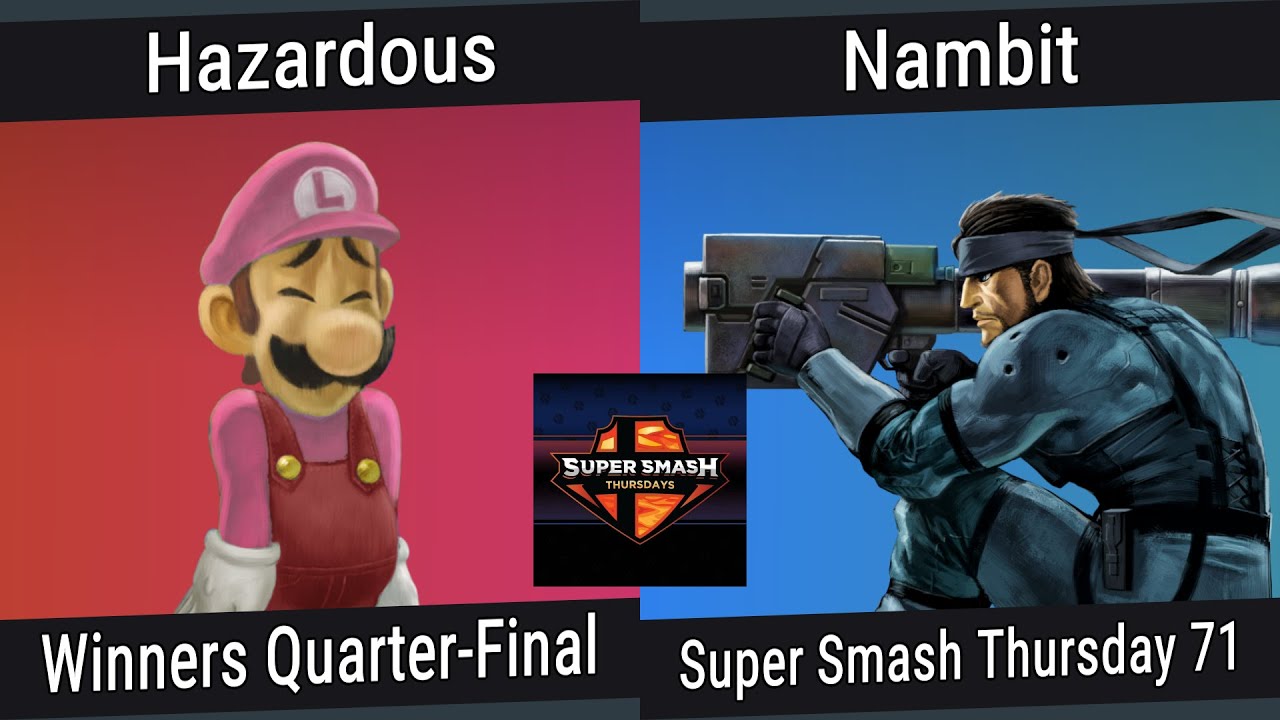 Super Smash Thursday 71 Winners Quarters Hazardous vs Nambit - YouTube