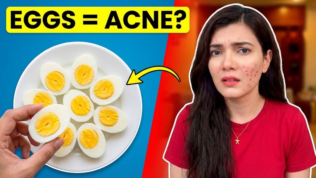 Is Egg Really Causing Your Acne? Dermatologist Analysis | #apoorvaupase ...