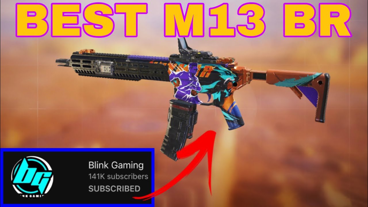 @blinkgaming7230 YT'S BEST M13 Gunsmith | CODM BR - YouTube