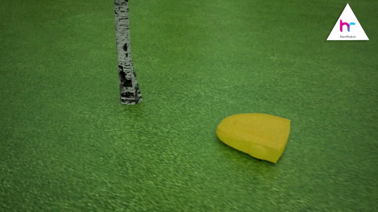 HerrRobot - robot for collecting golf balls - YouTube