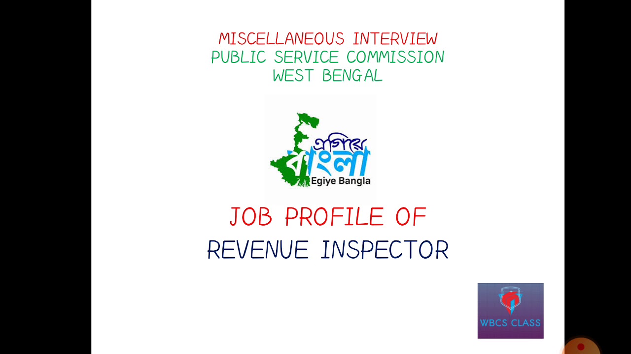 Psc Miscellaneous Revenue Inspector duties , promotion, posting job ...