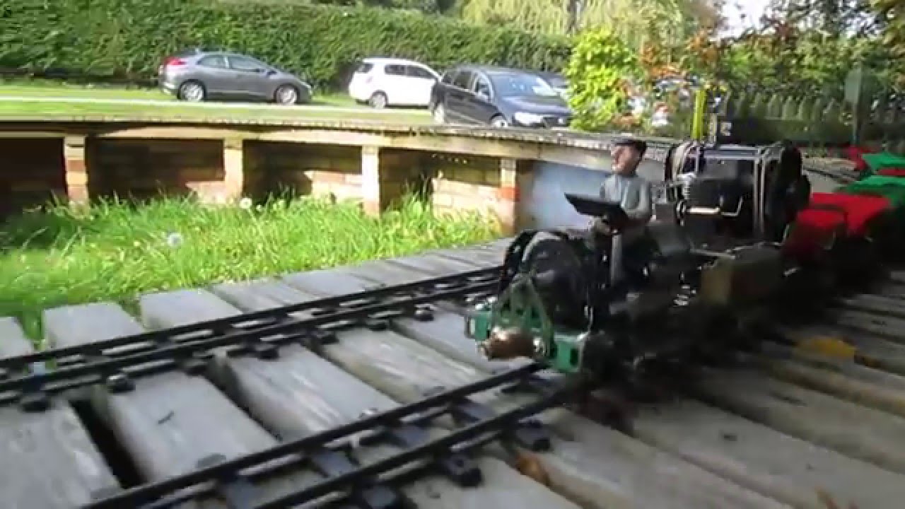 A Live Diesel Plate Frame Industrial Locomotive for a Garden Railway ...