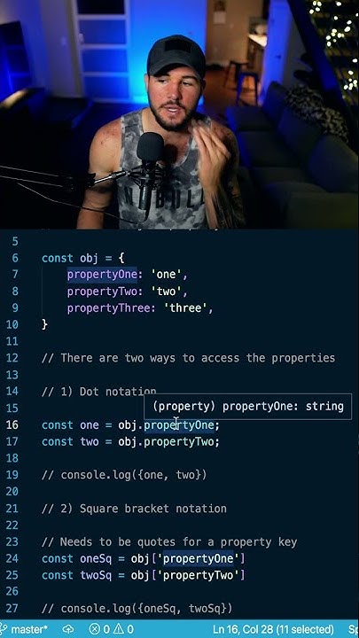 THIS Is How To Access A JavaScript Object - Dot Notation - YouTube