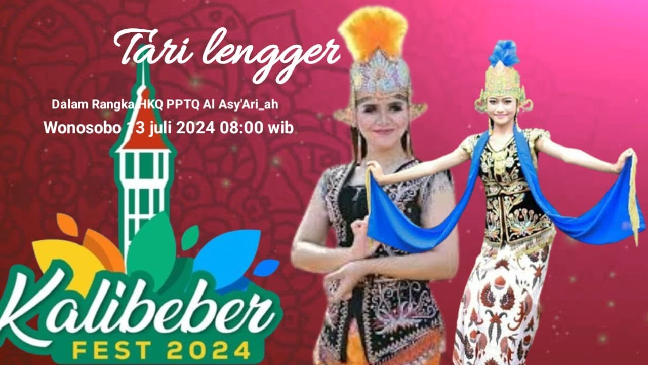 Tari Topeng / Tari Lengger Festifal Kalibeber 2024 - YouTube