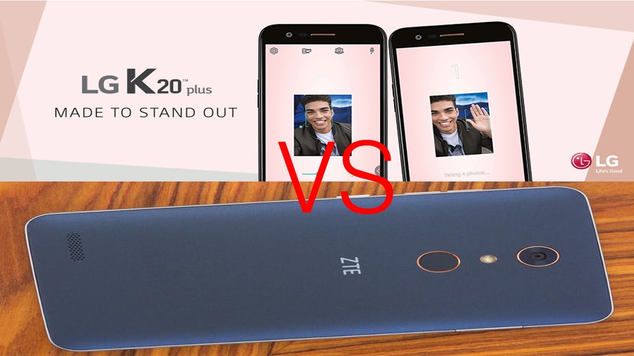 ZTE Zmax Pro vs LG K20 Plus Camera - YouTube