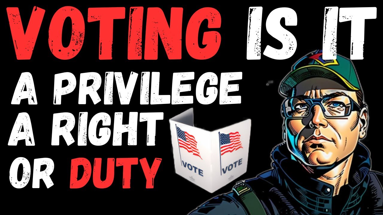 "Voting is a privilege, a right, and our duty." - YouTube