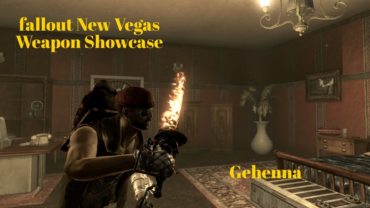 Gehenna Fallout New Vegas Weapon Showcase - YouTube