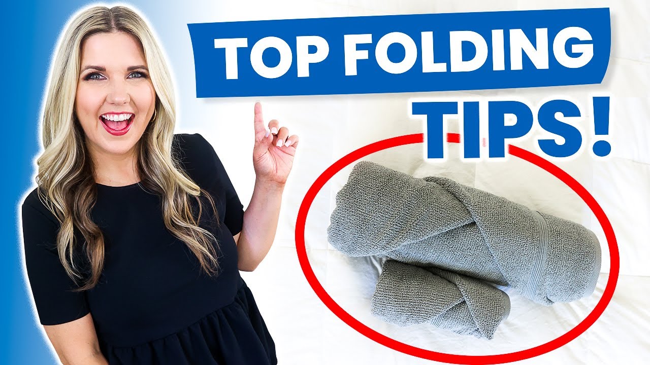 Let’s Make Folding Fun! Top Folding Tips! - YouTube