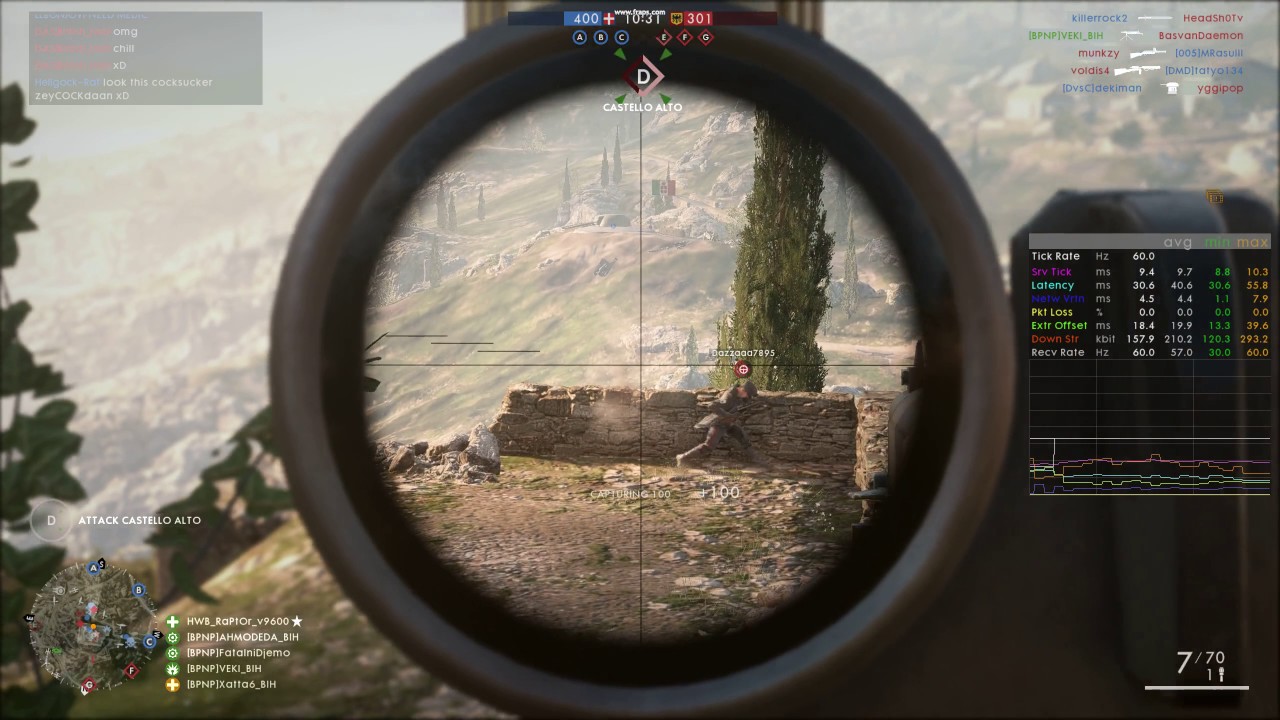 Battlefield 1 bad netcode - YouTube