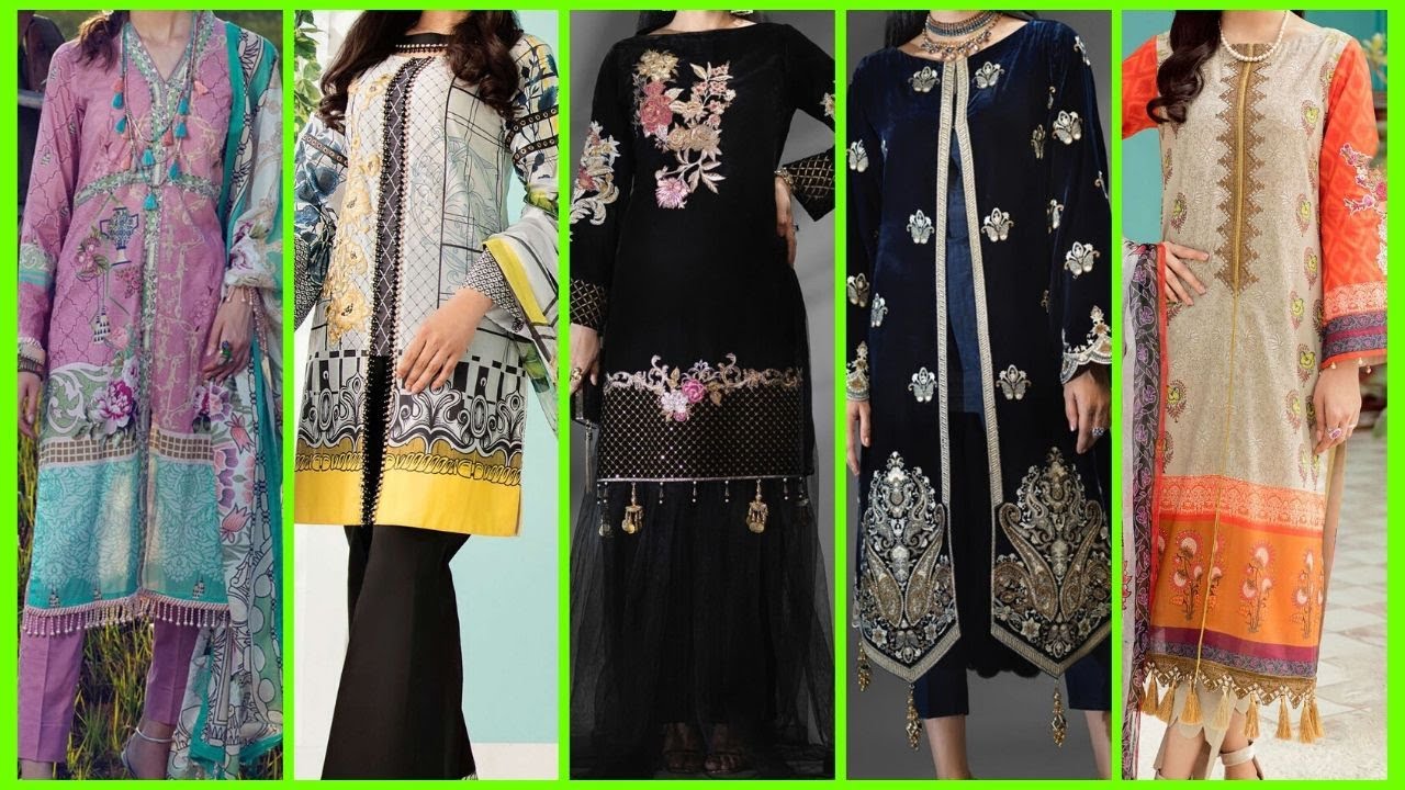 New Long Dress Design 2020 | New Long Dress For Girl | New Long Dress ...
