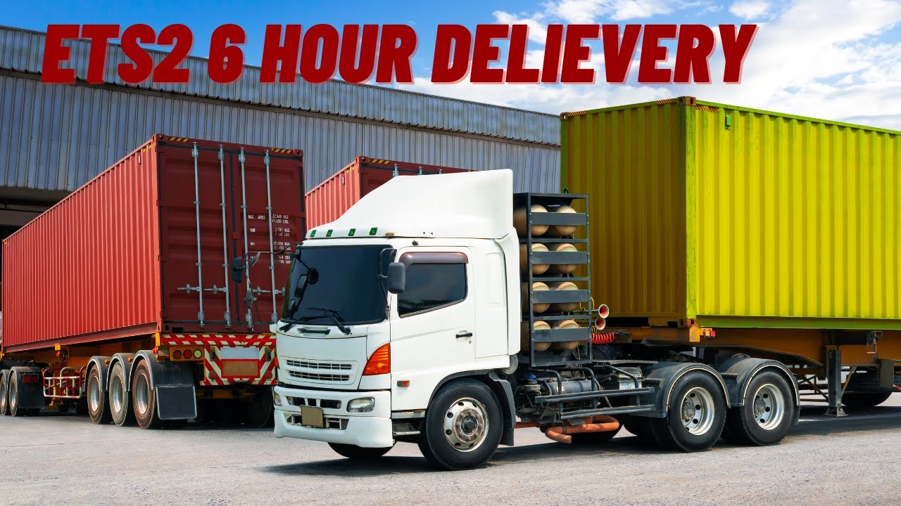 Euro Truck Simulator 2 Calm 6 Hour Delivery - YouTube