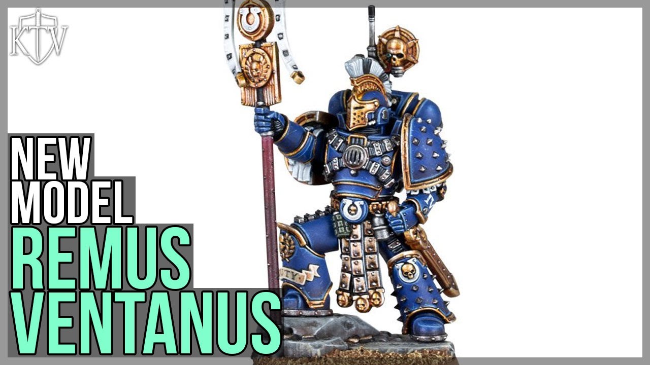 More Horus Heresy goodness! Remus Ventanus model revealed! - YouTube