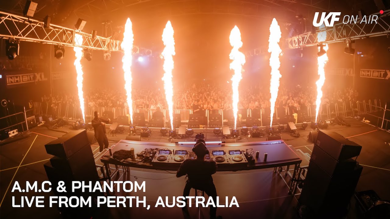 A.M.C & Phantom - Live from Inhibit XL, Perth | UKF On Air - YouTube