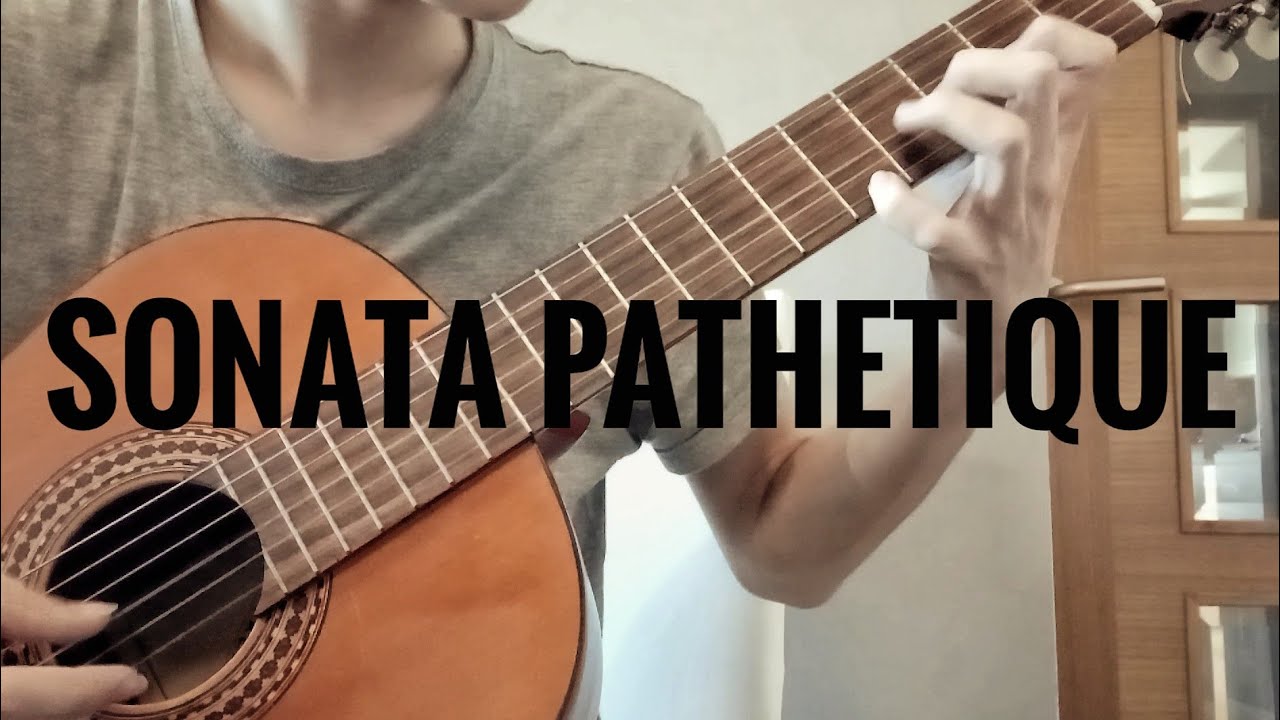 Sonata Pathetique 3rd Movement, Beethoven (on guitar) - YouTube