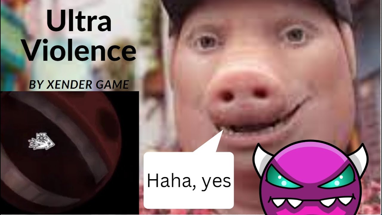 John Pork?? | Geometry Dash Ultra Violence (completed on stream last ...