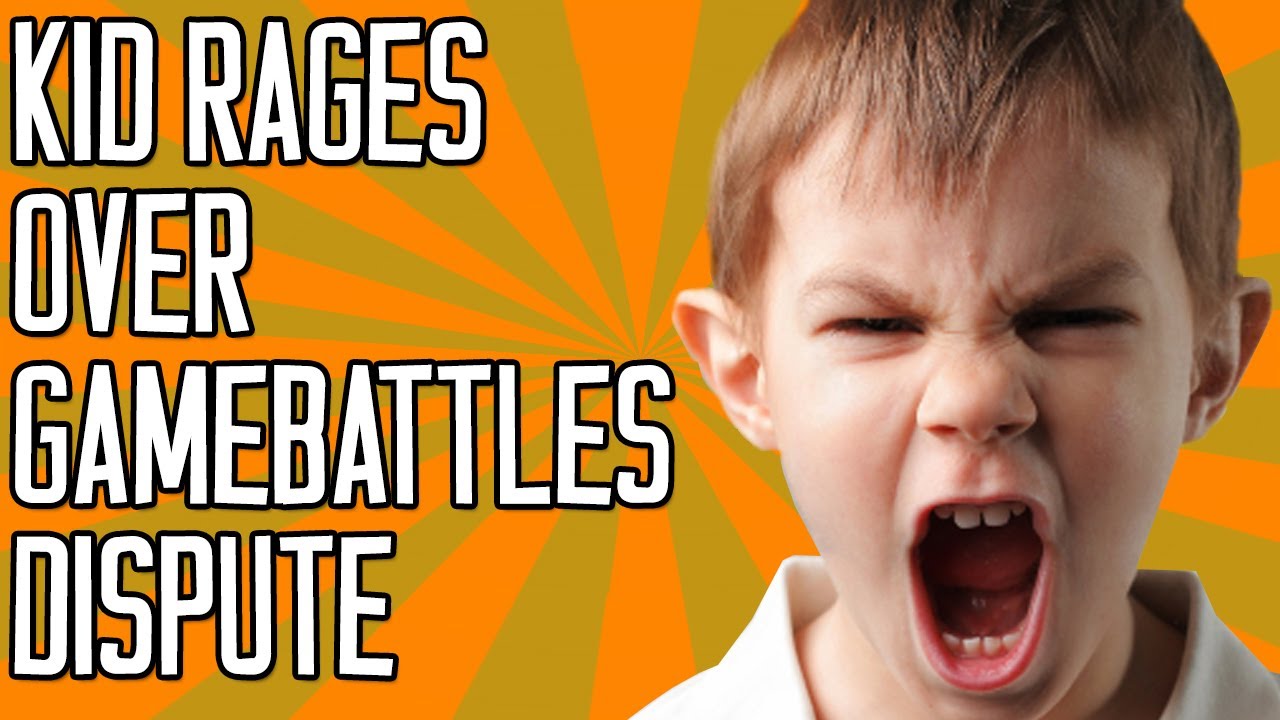 Kid Rages Hard Over Gamebattles Dispute - YouTube