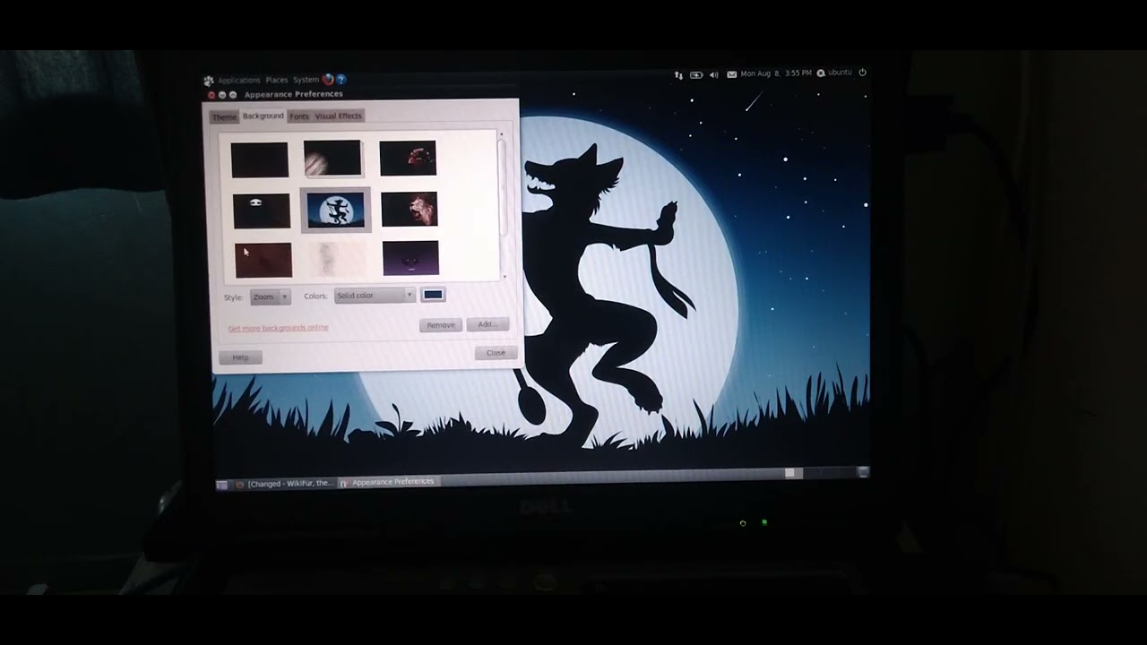 a look at Ubuntu furry edition - YouTube