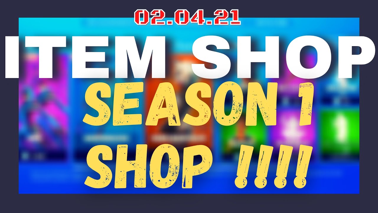 Season 1 OG Skin's shop | Fortnite Daily 02/04 | Item Shop showcase ...