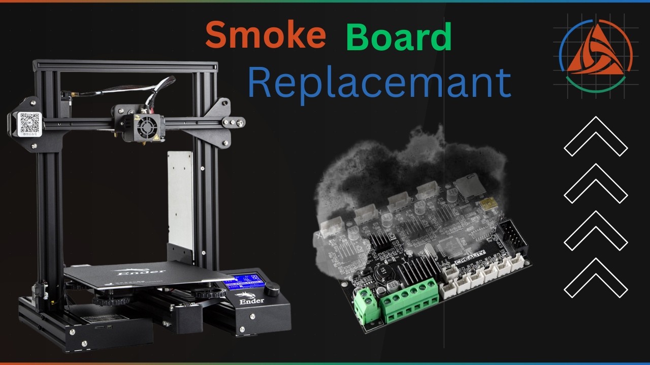 Ender 3 Pro magic smoke board replacment and fine tuning 3D printer ...