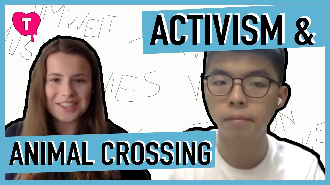 Joshua Wong & Luisa Neubauer - Activism and Animal Crossing | TINCON_im ...