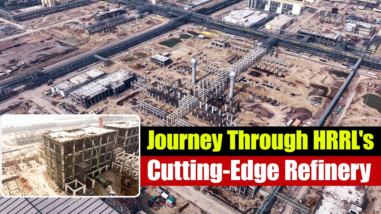 Journey Through HRRL's Cutting-Edge Refinery | Megha Engineering - YouTube