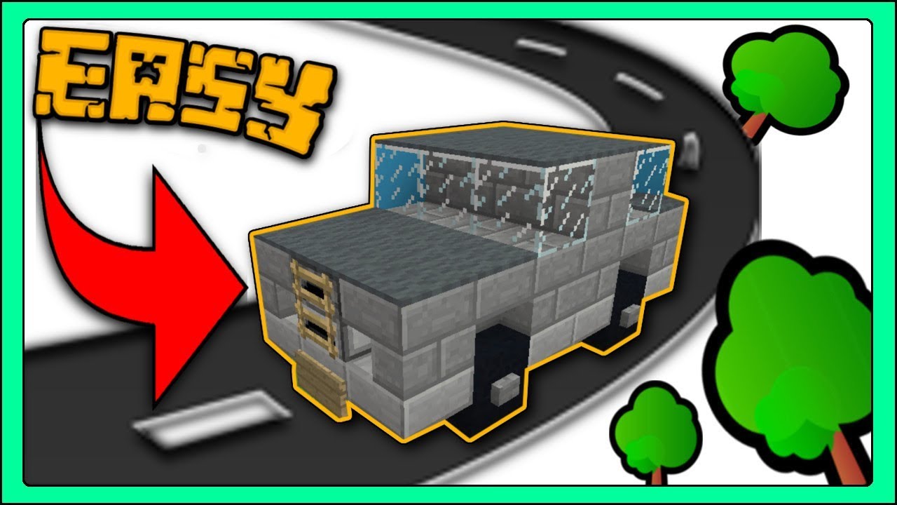 Minecraft Auto Tutorial | Easy | mit Kofferraum.... - YouTube