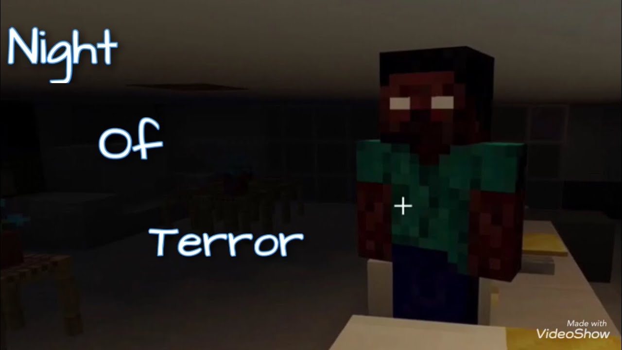Minecraft Horror Map | Night Of Terror Ft. LILSNOWDUCK - YouTube