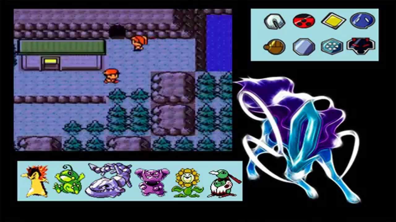 Pokemon Crystal Ep. #35: Tohjo Falls and Kanto Routes 26 and 27 - YouTube
