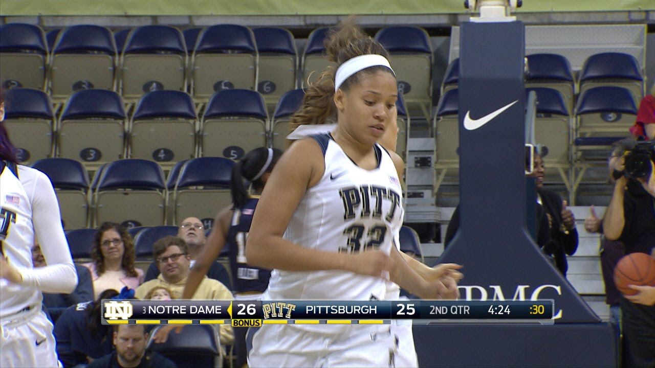 Women's Basketball | Game Highlights vs Notre Dame - YouTube