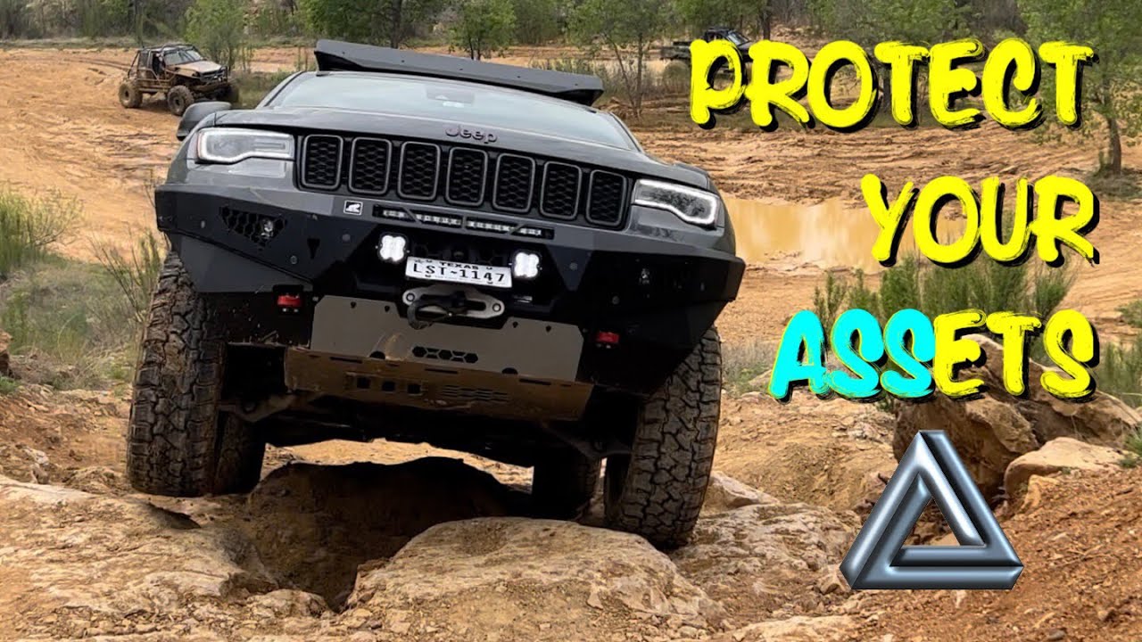 Gleaming-Alloy XOPlate Rear Differential Guard for the Grand Cherokee ...