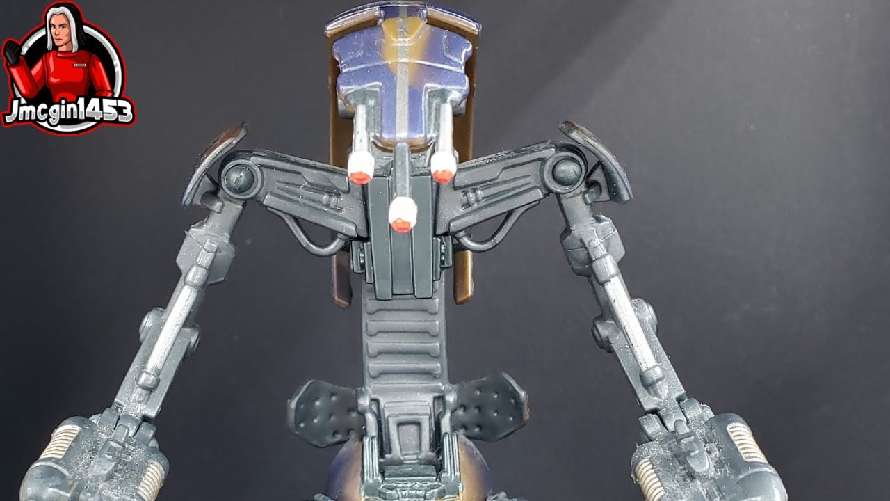 Star Wars Episode I The Phantom Menace Destroyer Droid - YouTube