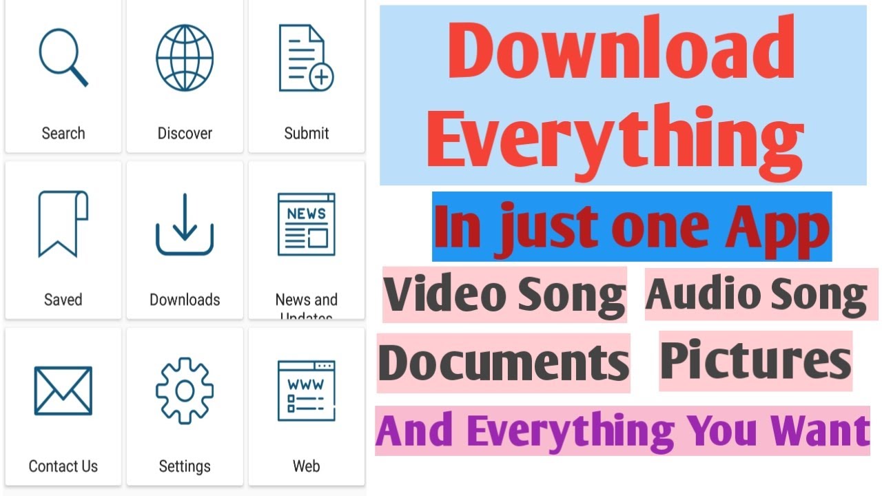How To Download Everything In Just One App 2020 // Best Tech Ways - YouTube