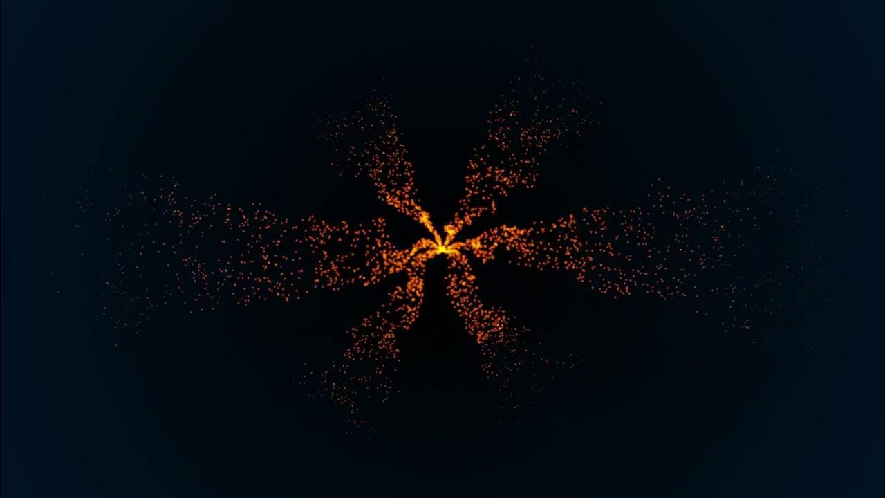 This Colorful Cross Particle Background animation is Amazing! - YouTube