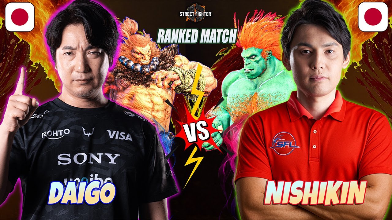 SF6 | DAIGO (#3 Ranked Akuma) vs NISHIKIN (#2 Ranked Blanka) 👉 High-Level Street Fighter 6 ...