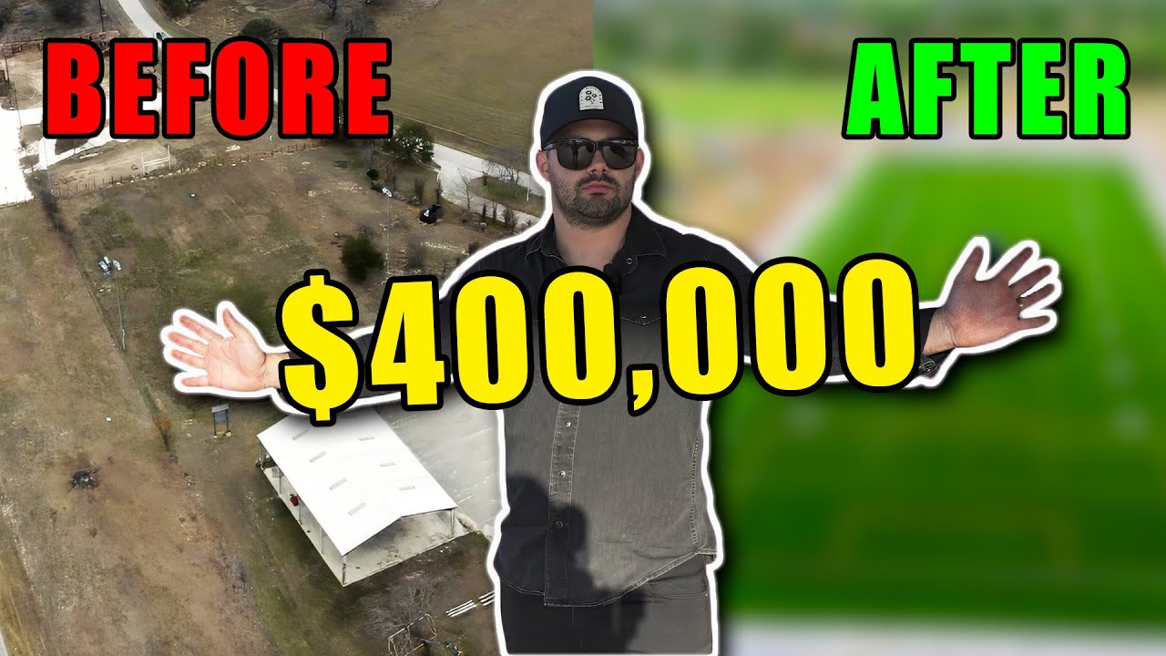 Uncle Nate Buys $400,000 Football Field - YouTube