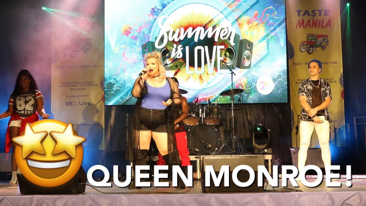 Monroe From Riverse Sings Cover Of Morissette Akin Ka Na Lang Taste Of Manila Festival