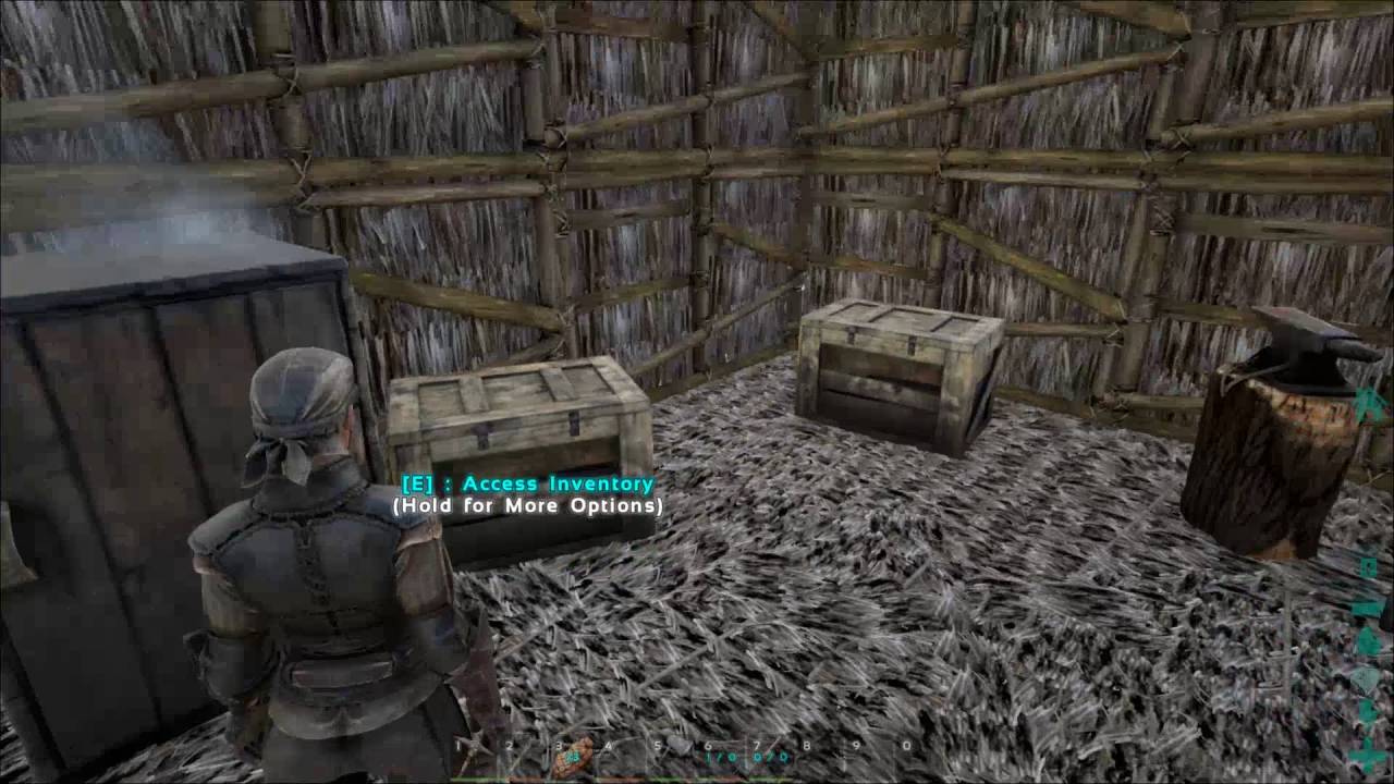 How To Craft Crossbow And Testing In Ark Survival Evolved - YouTube
