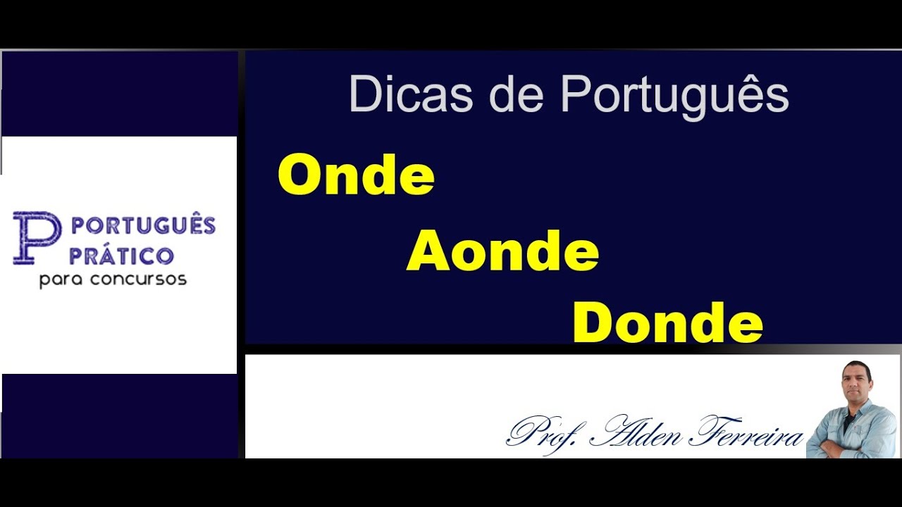 onde x aonde x donde - YouTube