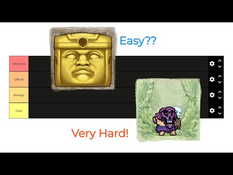 Spelunky 2 Enemy Difficulty Tier List - YouTube