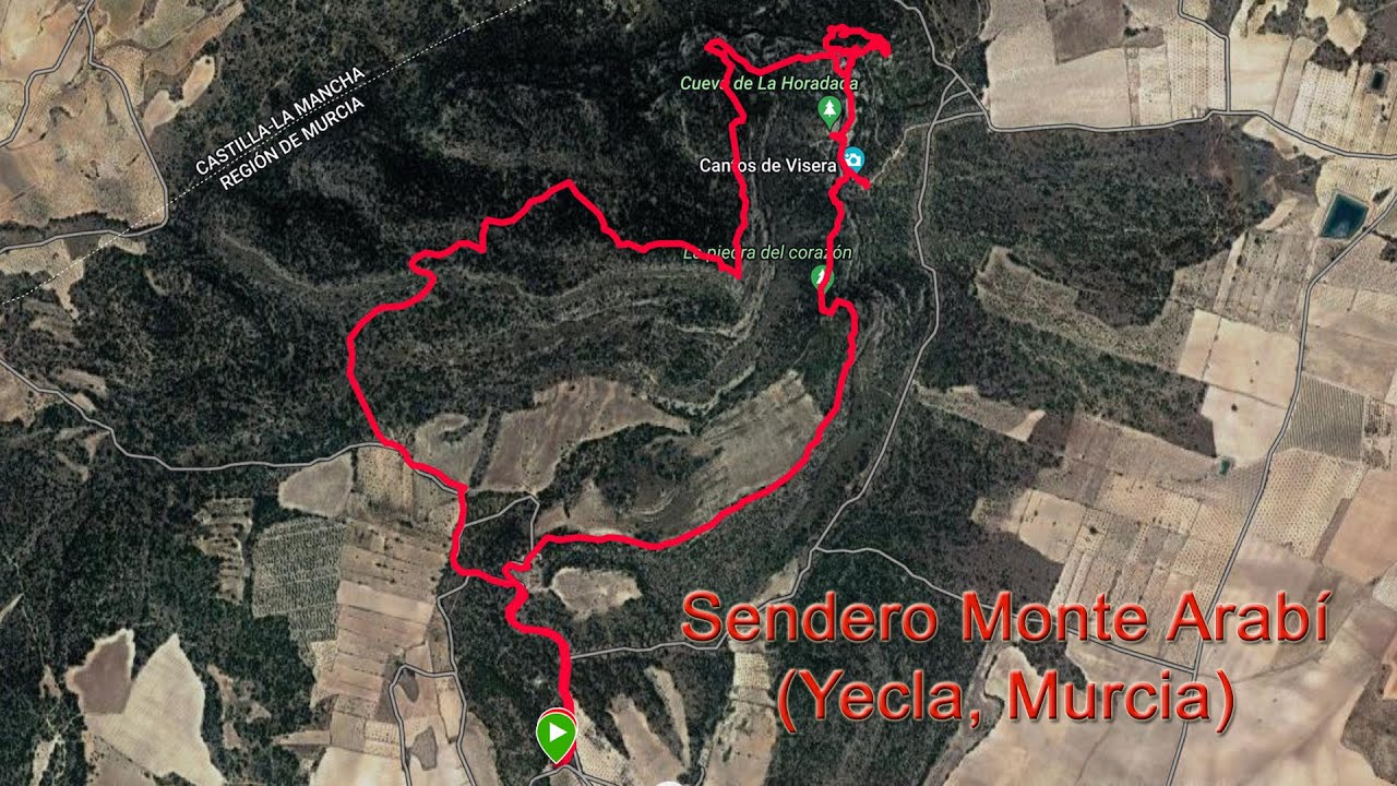 Sendero Monte Arabí (Yecla, Murcia) - YouTube