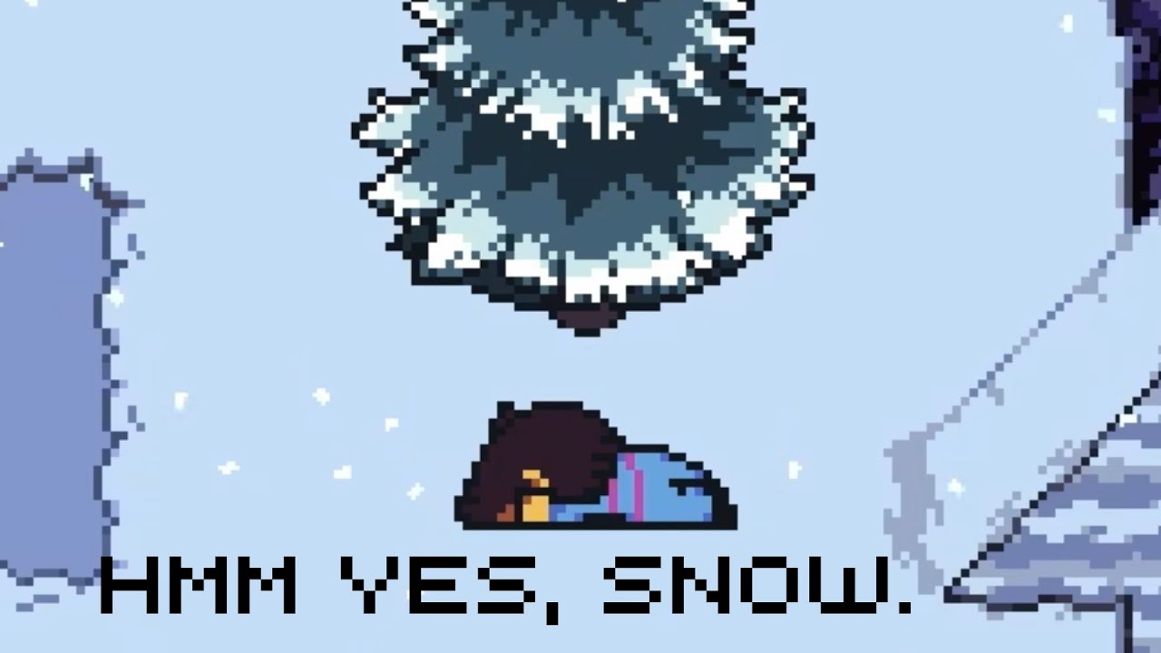 Undertale Bits and Pieces Let's Play #2: Snow, Skeletons, Dogs, and ...