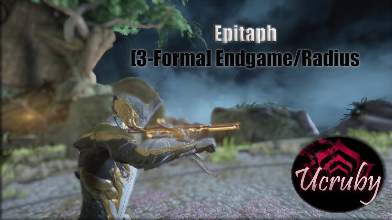Warframe Epitaph build - YouTube