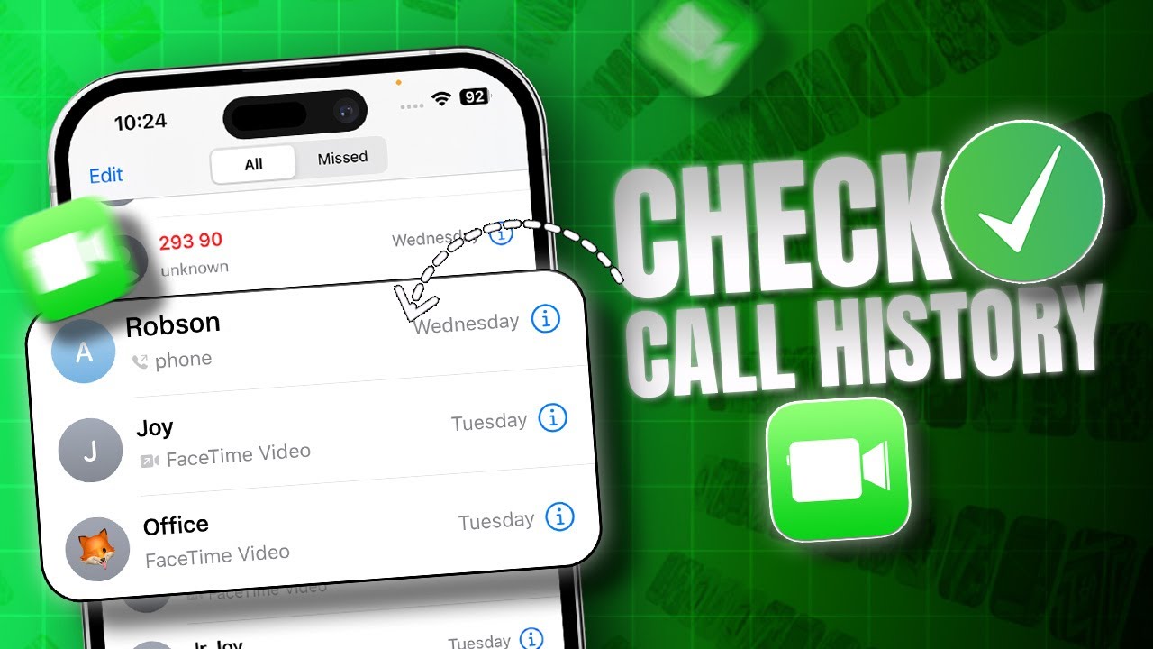 How To Check FaceTime Call History on iPhone | View Call Logs on ...