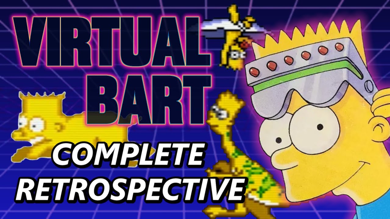 Virtual Bart - Ranking Every Simpsons Game - YouTube